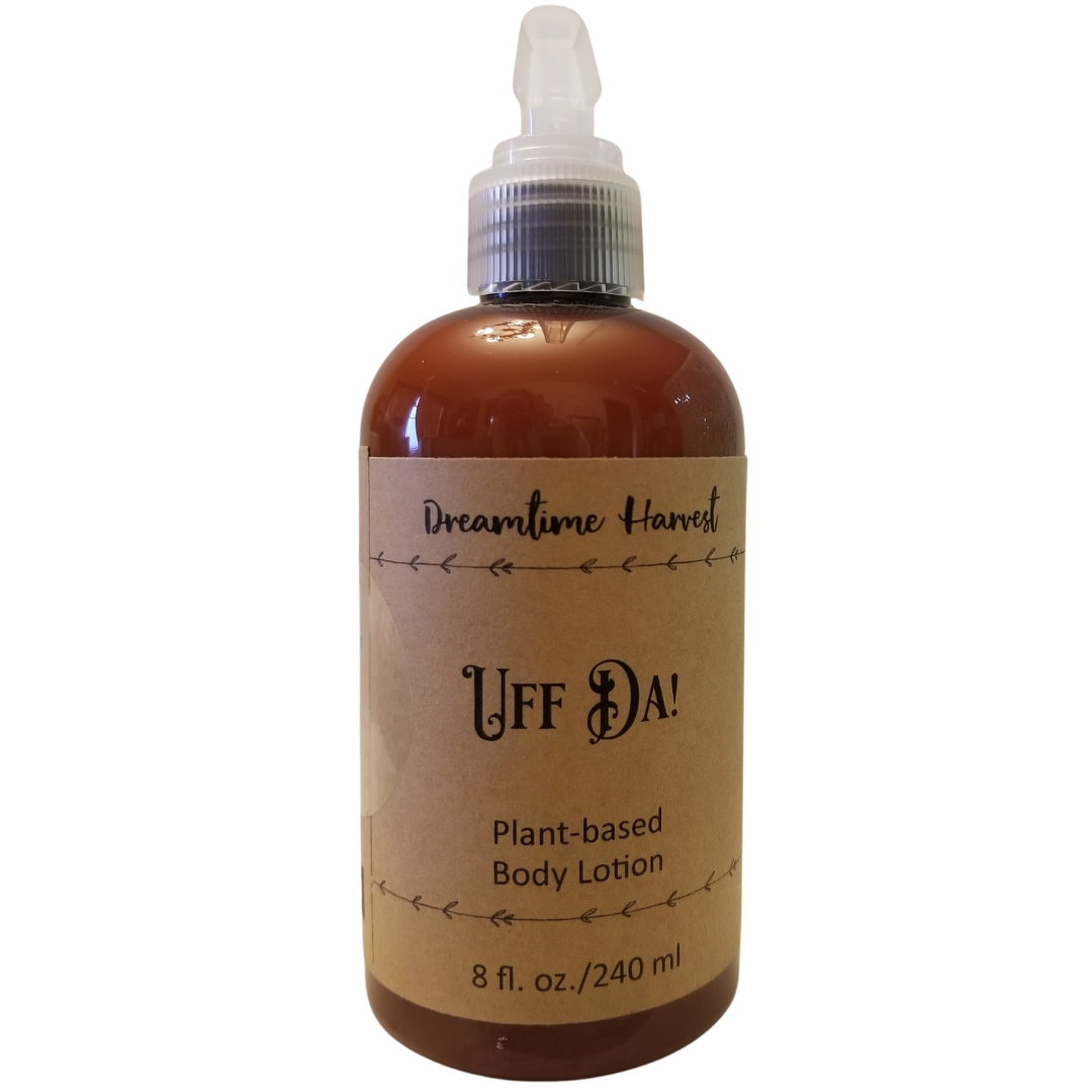 Uff Da Lotion, 8 Ounces (Vegan) ⋆ Dreamtime Harvest