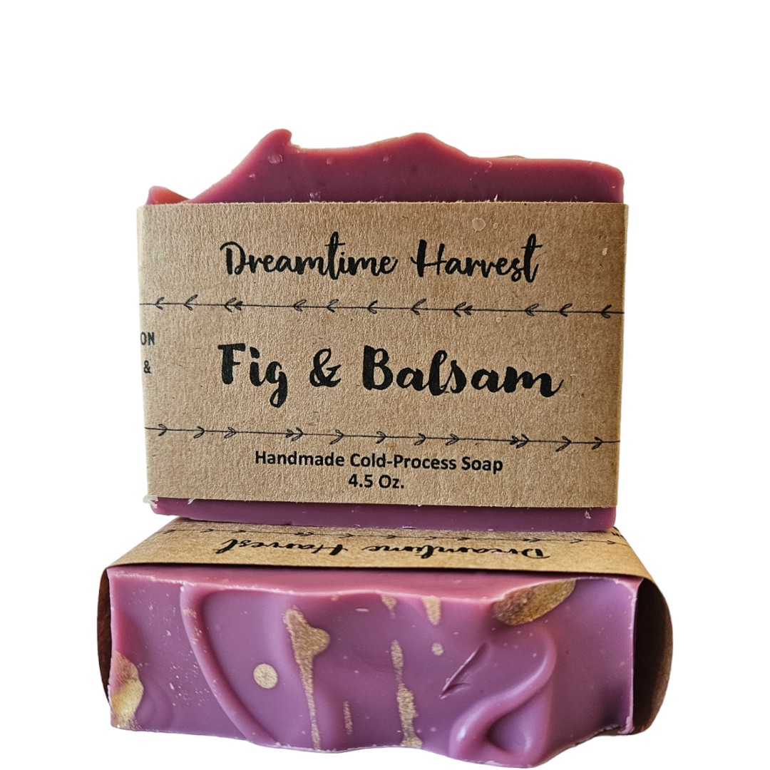 Fig & Balsam Handmade Soap ⋆ Dreamtime Harvest